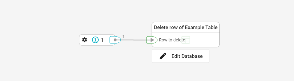 Delete row of table block in Centrldesk flow editor